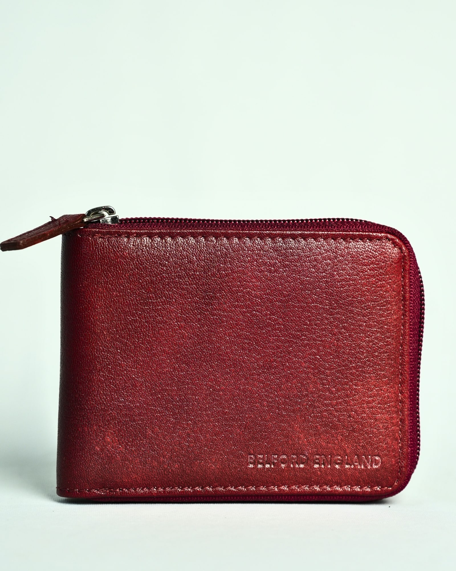 Cambridge Men’s Original Leather Wallet (Brown & Cherry Blend ...